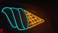 China Custom ice cream neon sign for coffee pub bar led neon sign for sale