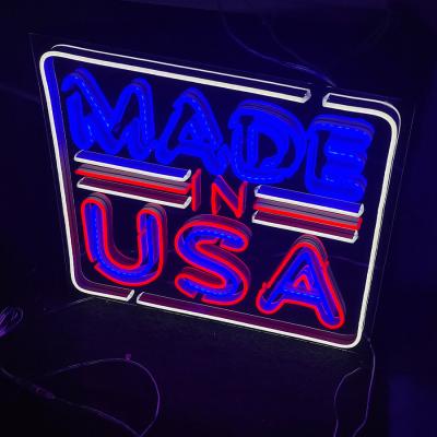 China Custom neon sign Made in USA neon lighting board flex led neon tube for sale