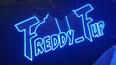 China Company logo neon sign wall lighting deco led neon flex tube & acrylic plate handmade for sale