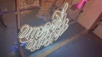 China Wordart font style neon sign wall lighting deco led neon flex tube for sale