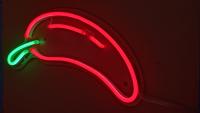 China Pepper Chili Cuttable Neon Signs Hang Wall Lighting AC100V Dimmable for sale