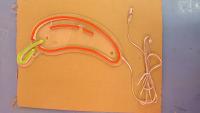 China Pepper Chili Cuttable Neon Signs Hang Wall Lighting AC100V Dimmable for sale