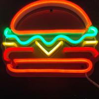 China CE Cuttable LED Neon Flex Sign AC240V Restaurant Fast Food KFC Hamburger for sale