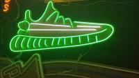 China Cuttable AC240V Acrylic Led Neon Sign FREE Running Shoes No Fragile for sale