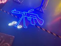 China 8×12mm Cuttable Led Neon Flex Tube Kids Bedroom Mencave Halloween AC240V for sale
