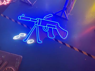 China 8×12mm Cuttable Led Neon Flex Tube Kids Bedroom Mencave Halloween AC240V for sale