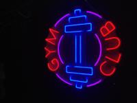 China 8×12mm Silica Gel Cuttable Led Neon Signs Restroom GYM CLUB AC100V for sale