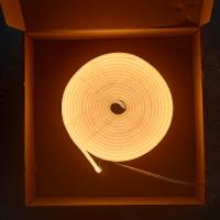 China 5×12mm 8W/M Led Neon Flex Tube Silica Gel Warm White No Fragile for sale