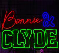 China Bonnie&clyde Lover weeding party bedroom house neon sign for sale