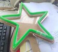China Star neon sign for christmas custom size waterproof outdoor neon sign for sale