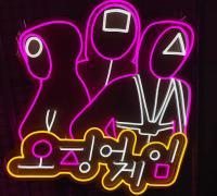 China Korea Japan custom neon sign word letter picture handmade neon sign for sale