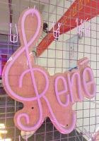 China René neon sign French custom neon sign handmade led flexable tube material for sale