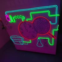 China Station neon sign shopping mall neon wall sign handmade custom neon sign for sale