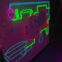 China Station neon sign shopping mall neon wall sign handmade custom neon sign for sale