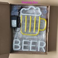 China Neon signs blessed Beer neon bar signs neon beer signs for sale