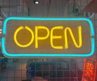 China Waterproof Open neon sign  outdoor open neon light sign flexible neon for sale