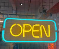 China Waterproof Open neon sign  outdoor open neon light sign flexible neon for sale