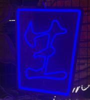 China Kanji neon sign neon signs for office blue neon sign neon text sign for sale