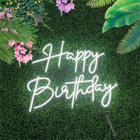 China Vasten happy birthday neon sign custom led neon sign party neon signs for sale