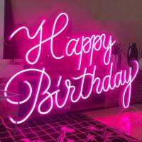 China Vasten happy birthday neon sign custom led neon sign party neon signs for sale
