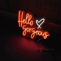 China Hello gorgeous custom wedding neon sign vasten neon letter signs for sale