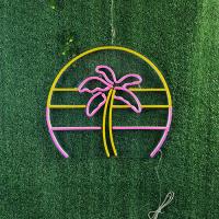 China Coconut tree neon sign china Vasten company handmade neon signs for sale
