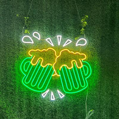 China Cheers beer custom led neon sign for bar pub gift neon signs company for sale