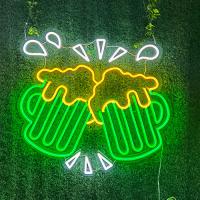 China Cheers beer custom led neon sign for bar pub gift neon signs company for sale