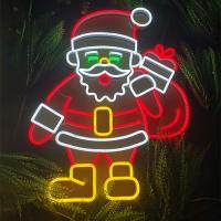 China Ac100v Gift Led Neon Sign No Fragile Christmas Santa Claus Cuttable Waterproof for sale