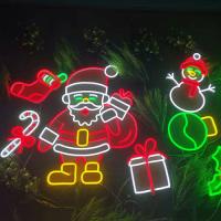 China Ac100v Gift Led Neon Sign No Fragile Christmas Santa Claus Cuttable Waterproof for sale