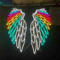 China Custom Neon Signs Custom Neon Design Acrylic Silicone Material 12V DC Easy Instllation for sale