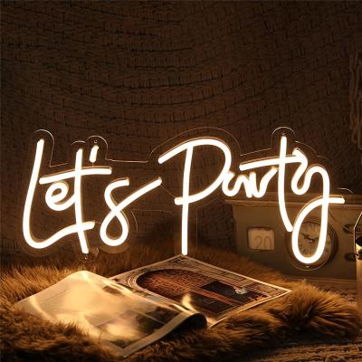 China Ac240v Party Led Neon Sign Uv Resistant Handmade AC100V Dimmable for sale