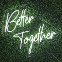 China 4mm Acrylic Plate Neon Letter Sign Dimmable Cuttable AC240V For Weeding Love for sale