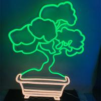 China Acrylic Plate Cuttable LED Neon Sign Business Gift AC100V Dimmable No Fragile for sale