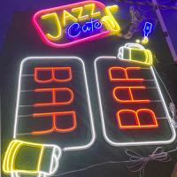 China Cheers Bar Custom Led Neon Sign 12V Bbq Pub Cuttable Acrylic No Fragile for sale
