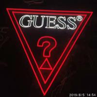 China Silica Gel Led Logo Neon Signs No Fragile 12V 4mm Acrylic Plate Heat Resistant for sale