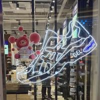 China Vasten Custom Shoes Neon Signs Sneakers 8mm Silica Gel Ac100v for sale