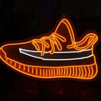 China Vasten Custom Shoes Neon Signs Sneakers 8mm Silica Gel Ac100v for sale