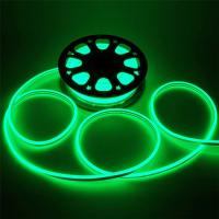 China Handmade 8w/M Led Flexible Tube Lights Neon Sign Christmas Halloweens Green Lighting for sale