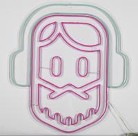 China 12VDC 10cm Personalised Led Bar Signs EU Plug For Game House for sale