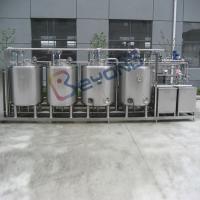 China Stainless Steel Industrial Cone Bottom CIP Tanks Split Type for sale
