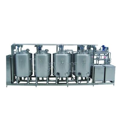 China Stainless Steel Industrial Cone Bottom CIP Tanks Split Type for sale