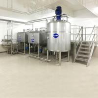 China Industrial Stainless Steel Mixing Tank 10000L Food Grade 380V for sale