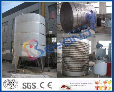 China SUS304 Double Layer Stainless Steel Insulation Tank 500L to 15000L for Juice Storage for sale