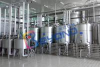 China Pasteurized Milk Production Line 5-300TPD with Plastic Pouch Packaging Machine for sale