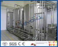 China 1500LPH UHT Milk Processing Line , Milk Powder Fresh Milk UHT Dairy Processing Plant for sale