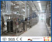 China 1500LPH UHT Milk Processing Line , Milk Powder Fresh Milk UHT Dairy Processing Plant for sale