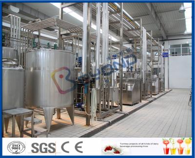 China 10000LPD UHT Milk Processing Line for Long Shelf Life Pure Milk ISO9001 CE for sale