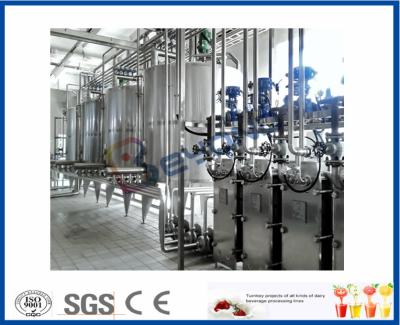 China PLC Controlled CIP Cleaning System 500L-10000L with Self Neutralization for Food Beverage for sale