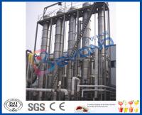 China 25TPH 4-Effect 5-Flow Falling Film Evaporator for Clear Apple Juice Concentration for sale
